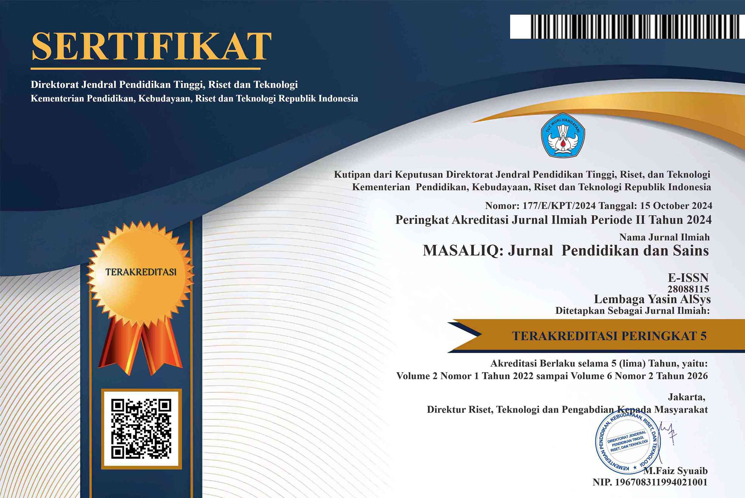 Login MASALIQ Login MASALIQ